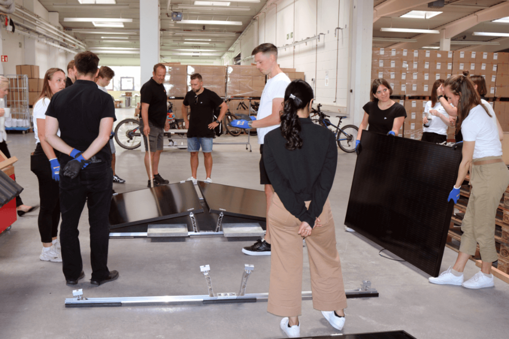 Trainingstage @ K2 Systems - Memodo GmbH